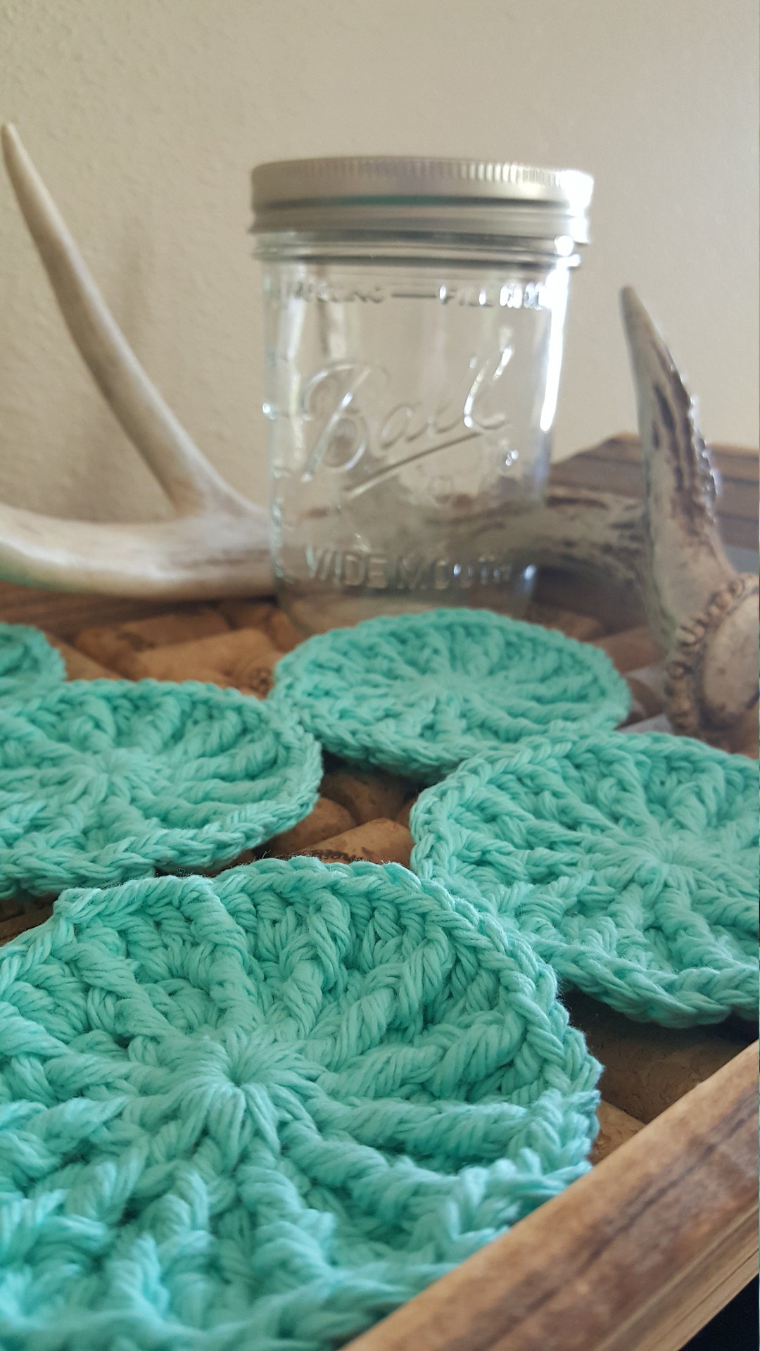 Blue Face Scrubbies, Light Blue Face Scrubbies, Teal Face Scrubbies ...