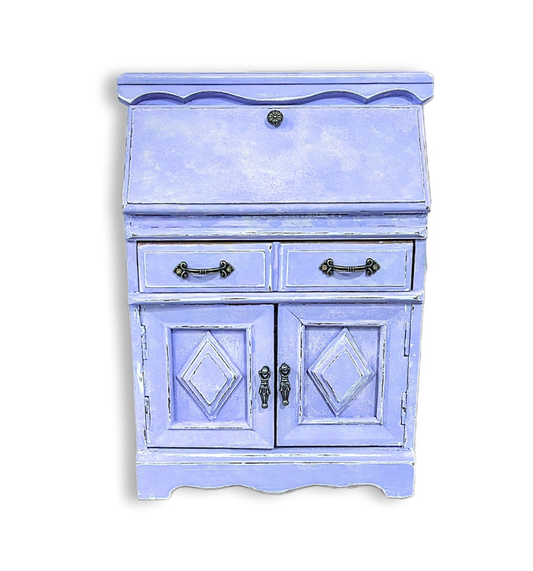 Purple Custom Hand Painted Vintage Music Jewelry Box Gift for - Etsy