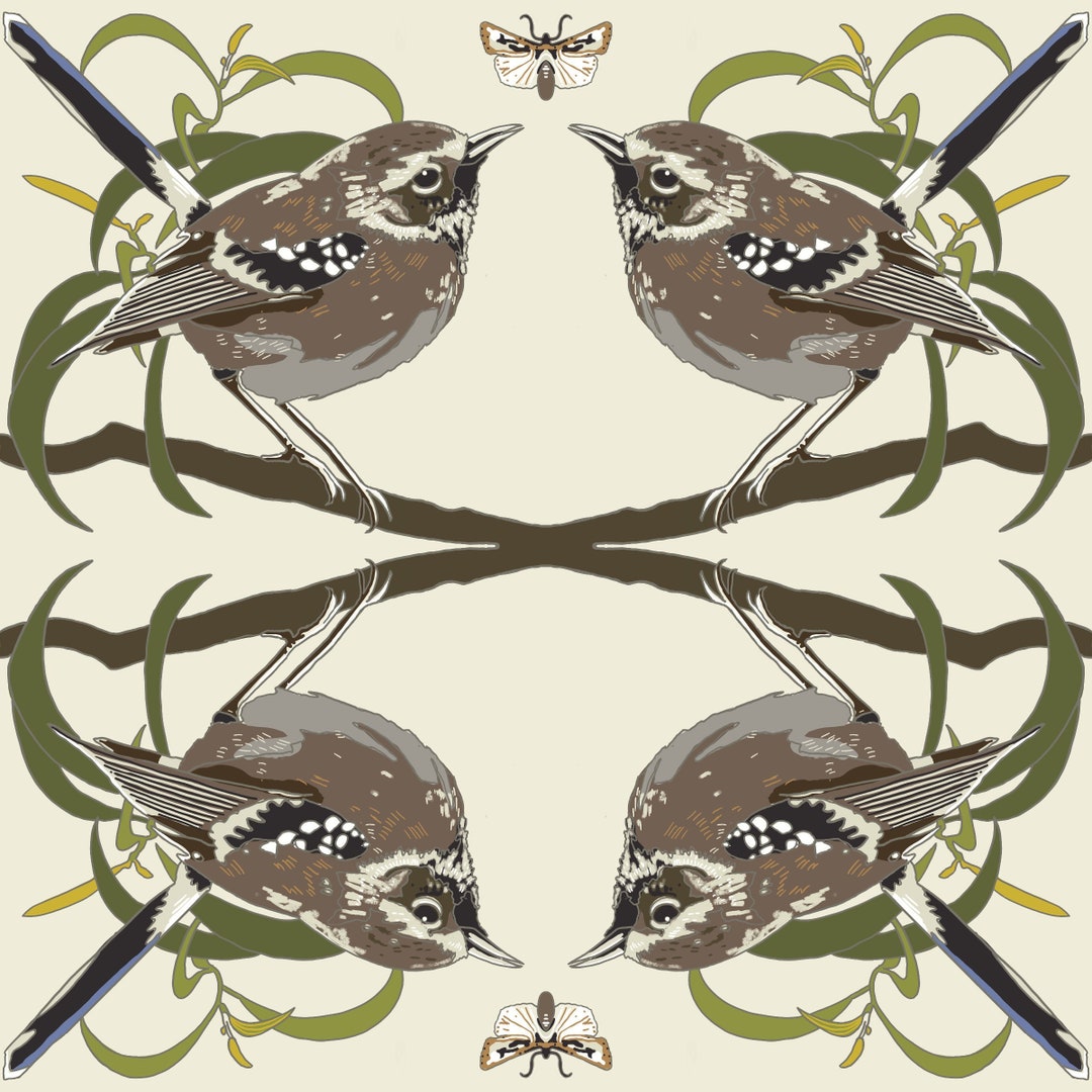 Elepaio Bird Art Print | Limited Edition Giclée, Hawaii - Etsy