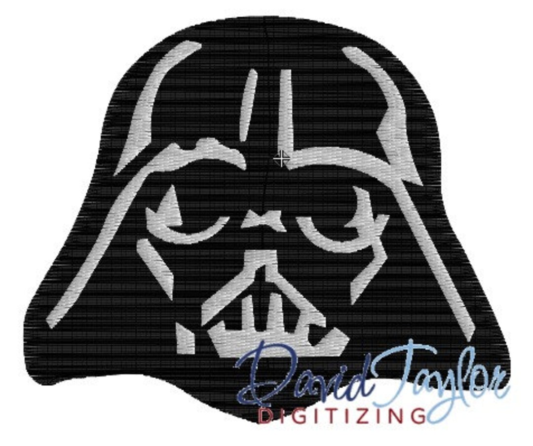 Darth Vader Embroidery Machine Design Instant Download David Taylor ...