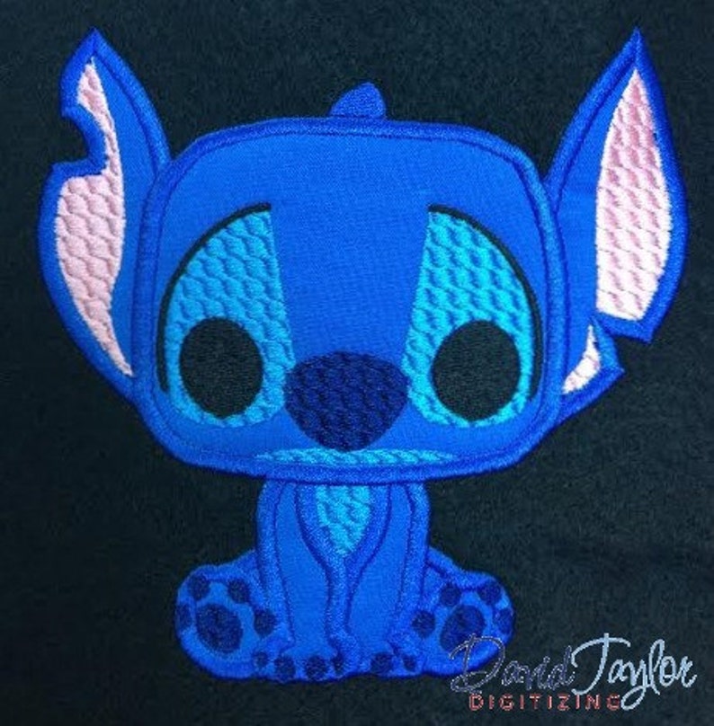 Pop Stitch 4x4 5x7 and 6x10 in 9 Formats Applique - Etsy