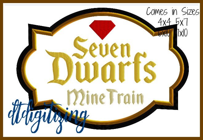 Seven Dwarfs Mine Train Logo
