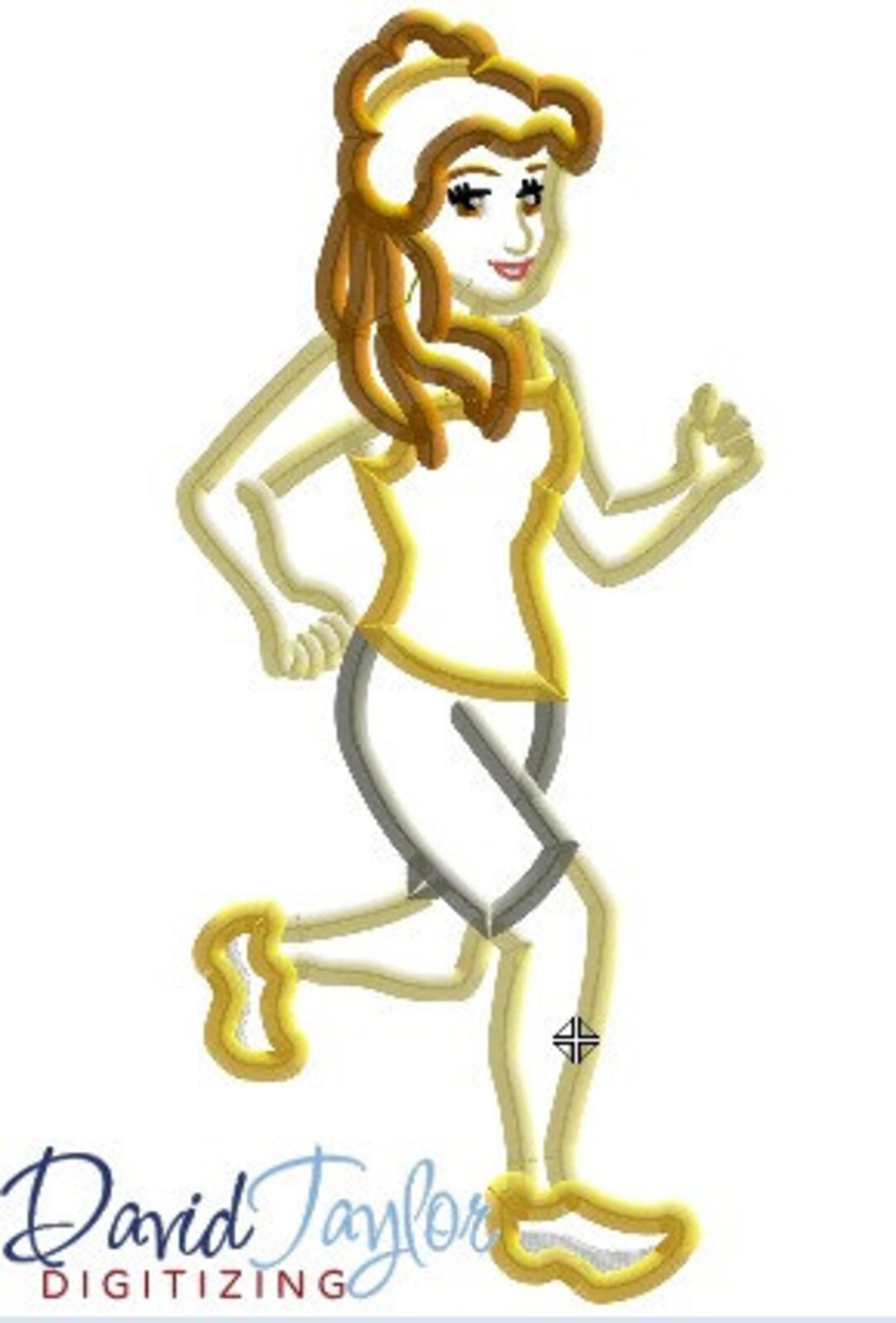 Rundisney Running Belle 5x7 and 6x10 in 9 Formats - Etsy