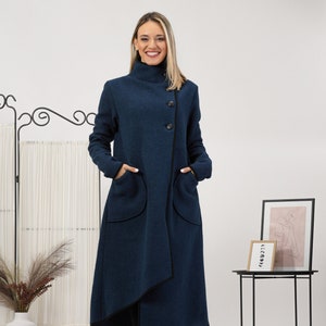 Vintage Wool Maxi Coat - Etsy Vintage Wool Maxi Coat - Etsy
