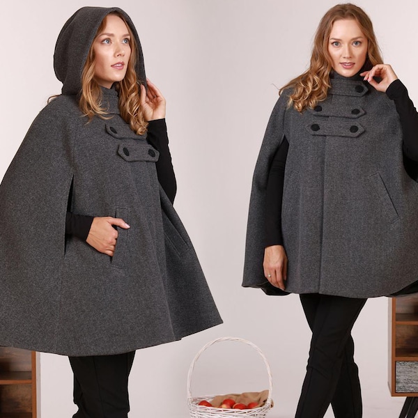 Wool Cloak - Etsy