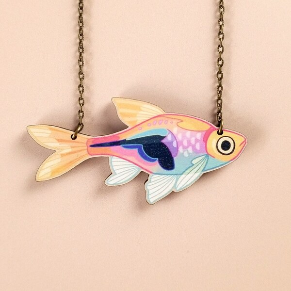 Fish Necklace - Etsy