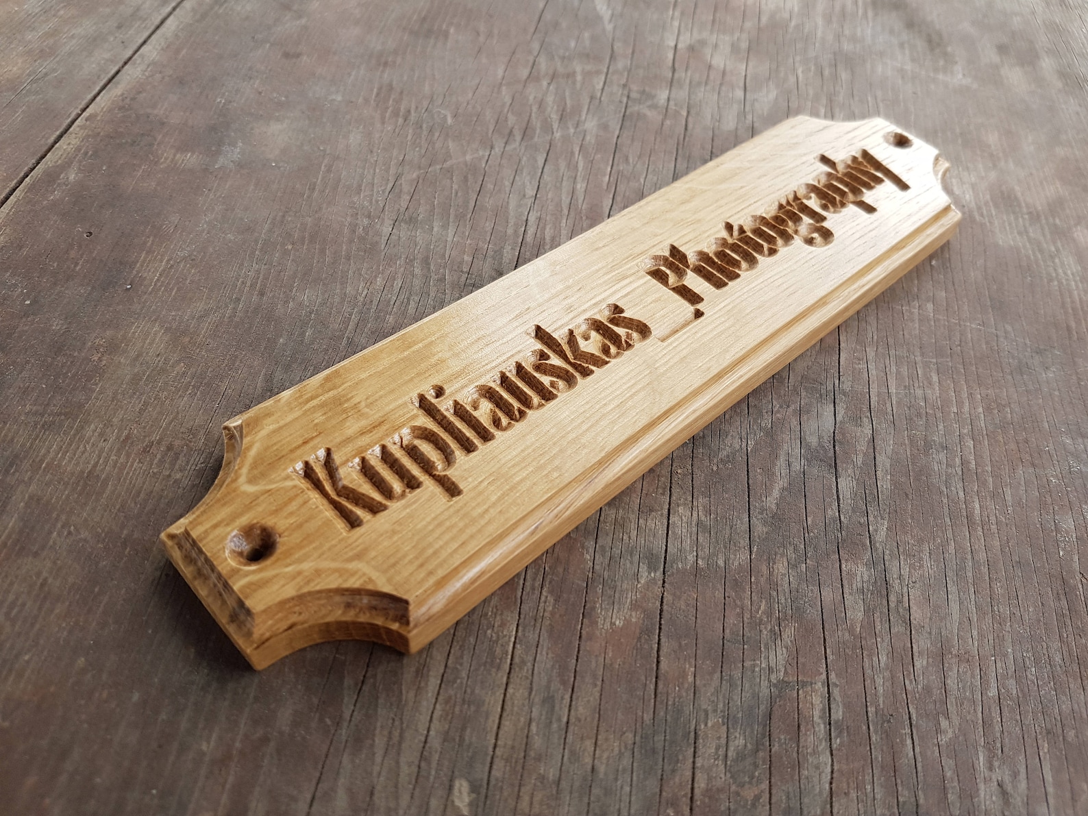 Wooden Engraved Name Plate / Personalised Name Plate / Office - Etsy