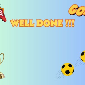 Reward Chart, Printable Football Reward Chart, Kids Football Reward ...