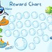 Reward Chart, Printable Underwater Reward Chart, Kids Fishy Reward ...