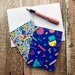 Super Cool Bright 80s Notebooks A6 Plain Recycled Paper - Etsy