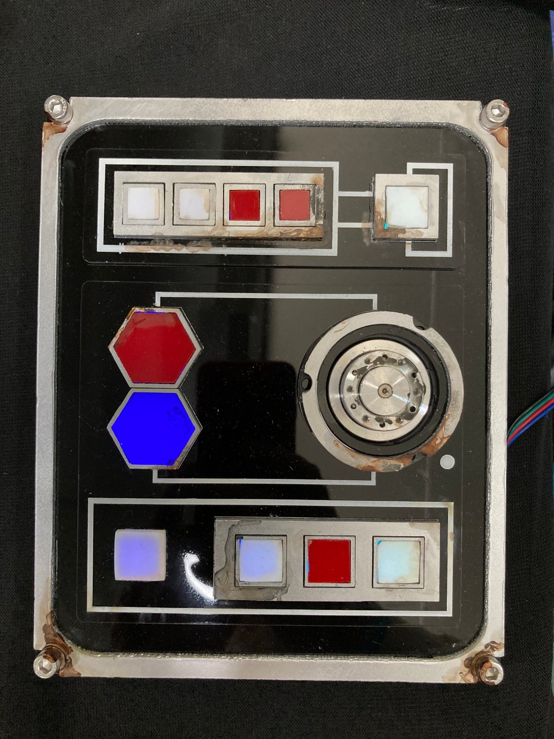 Light up Control Panel 5 From Star Wars Galaxys Edge Scaled for Desk ...