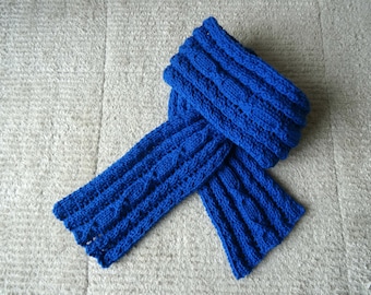 KNITTING PATTERN Chunky Miss Marple Scarf .pdf Digital - Etsy UK