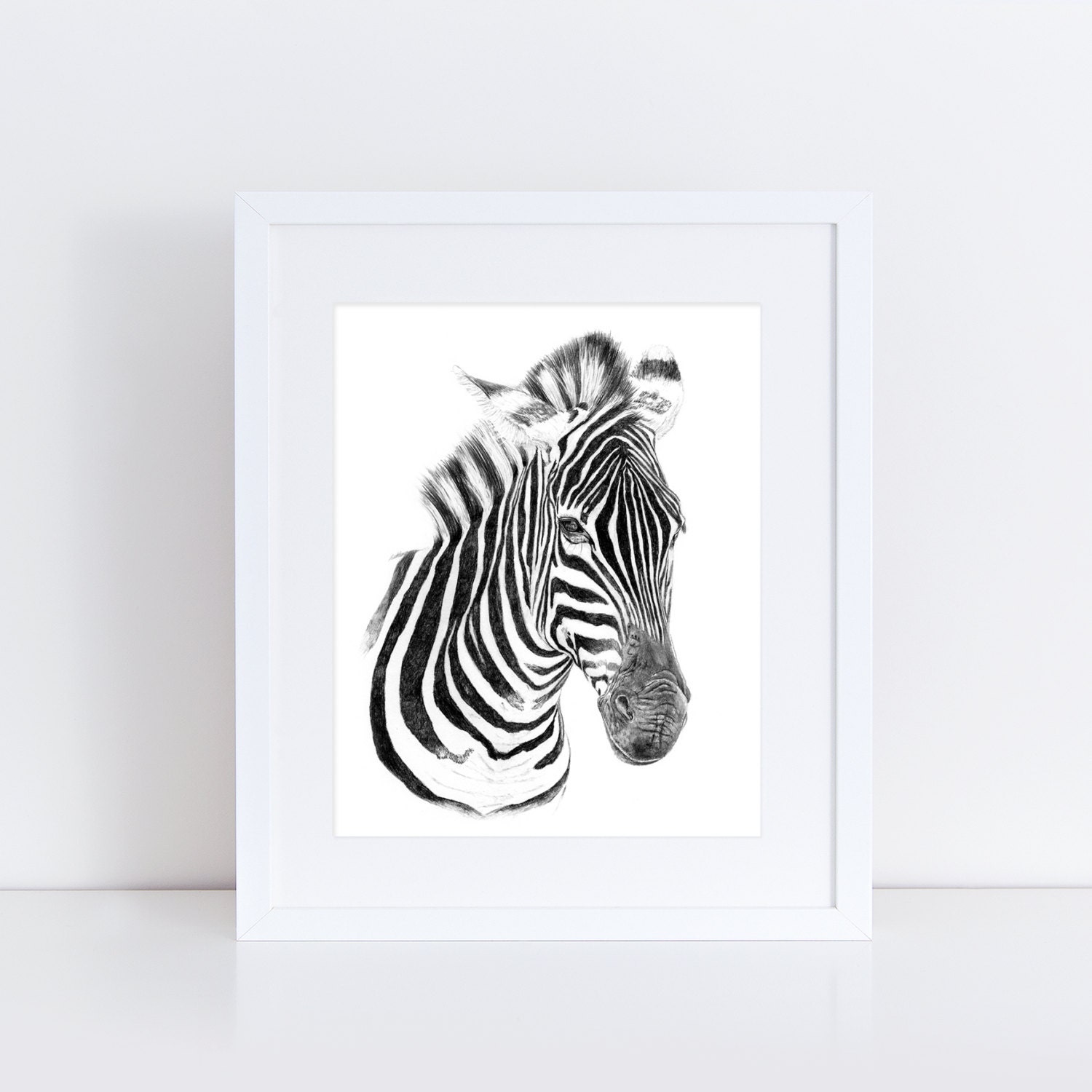 How To Draw A Realistic Zebra