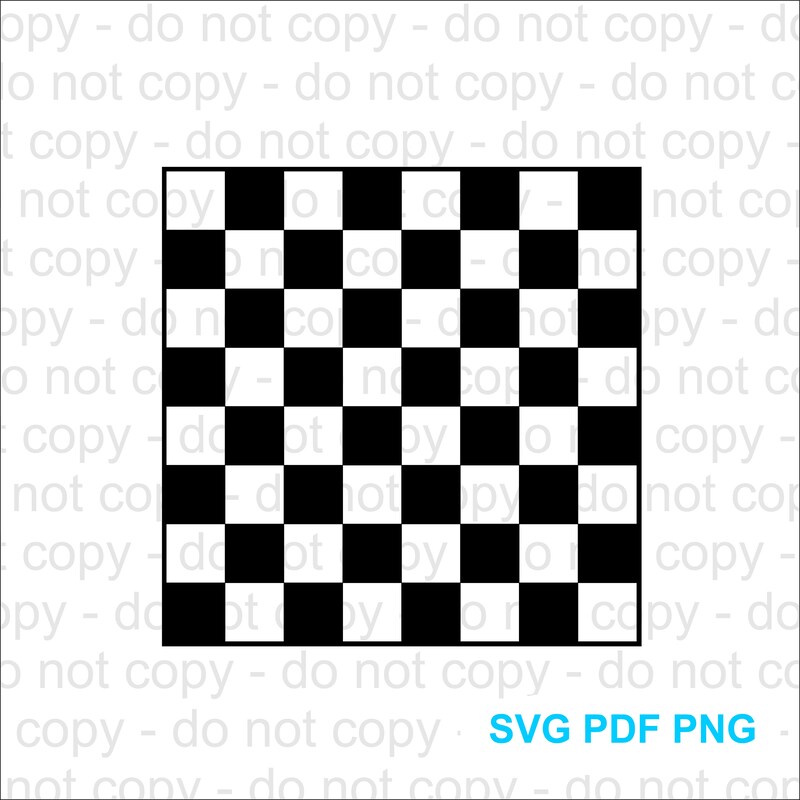 Checkerboard Svg - Etsy