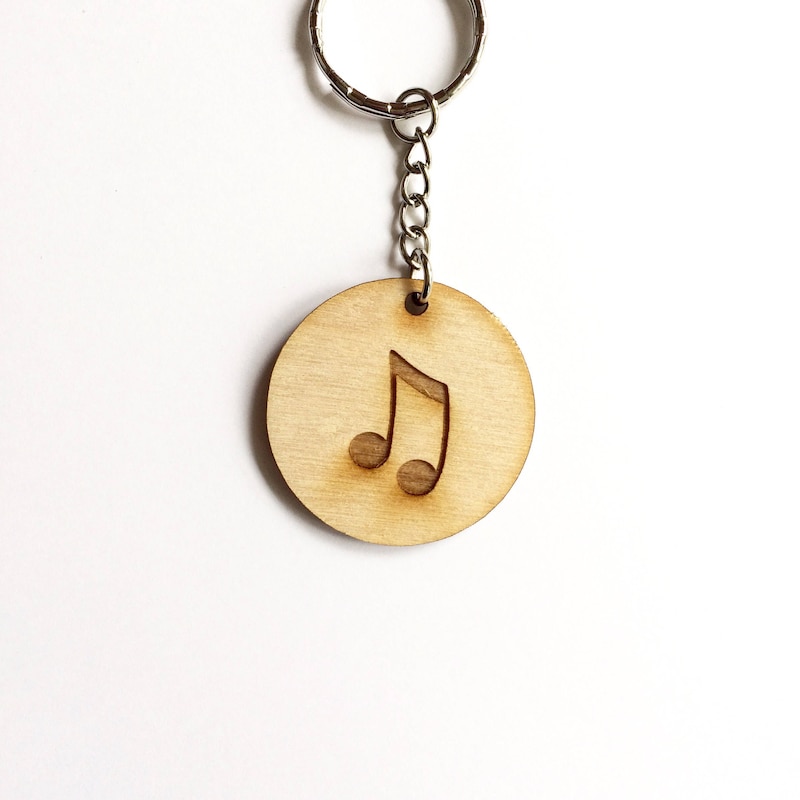 Music Keychain - Etsy