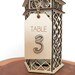 Hanging Table Numbers - Wood Wedding Table Number Tags With Twine - Etsy
