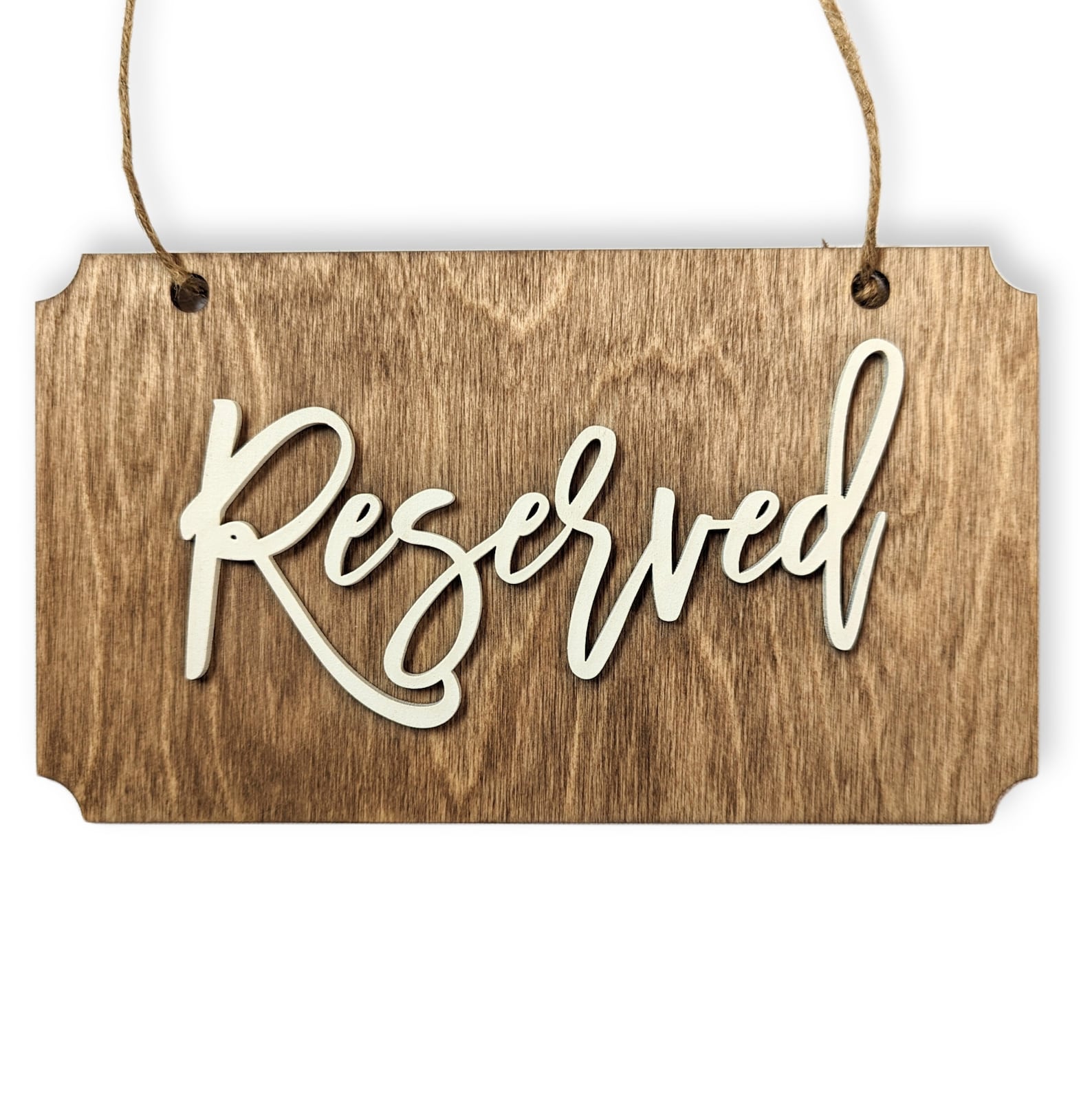 Reserved Sign for Wedding or Other Event Wood Reserved Sign - Etsy