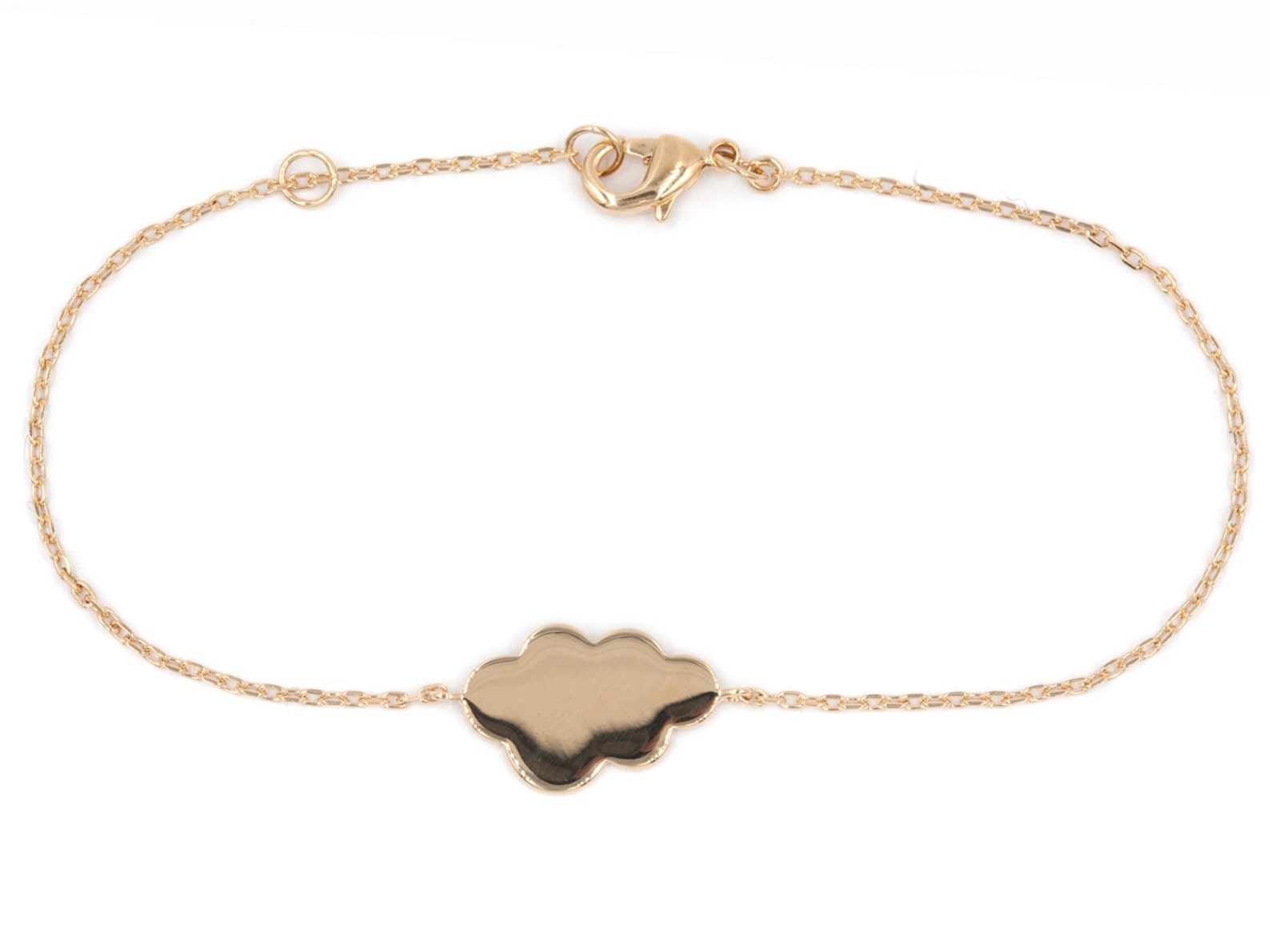 Cloud Bracelet - Sterling Silver or Gold Fill - Etsy