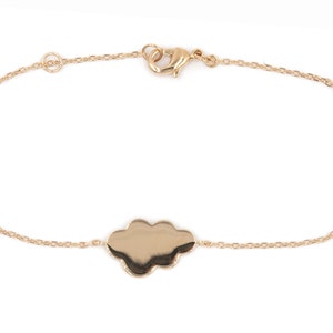Cloud Bracelet - Sterling Silver or Gold Fill - Etsy