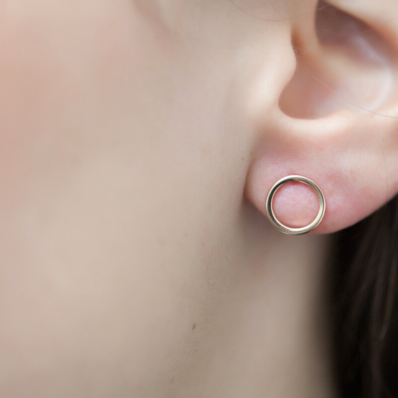 Simple Stud Earrings - Etsy