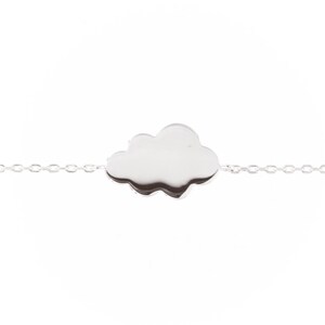 Cloud Bracelet - Sterling Silver or Gold Fill - Etsy