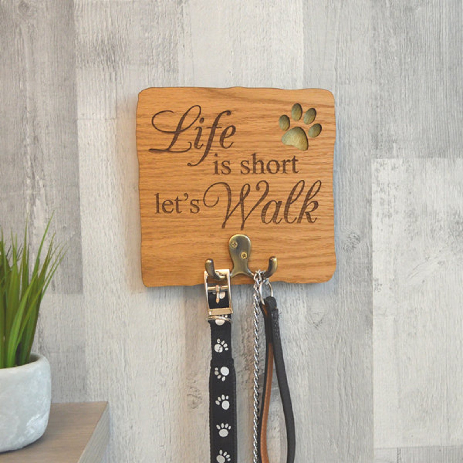 Dog Lead Hanging Hook Wall Mounted Hanger Hooks For Dog | Etsy