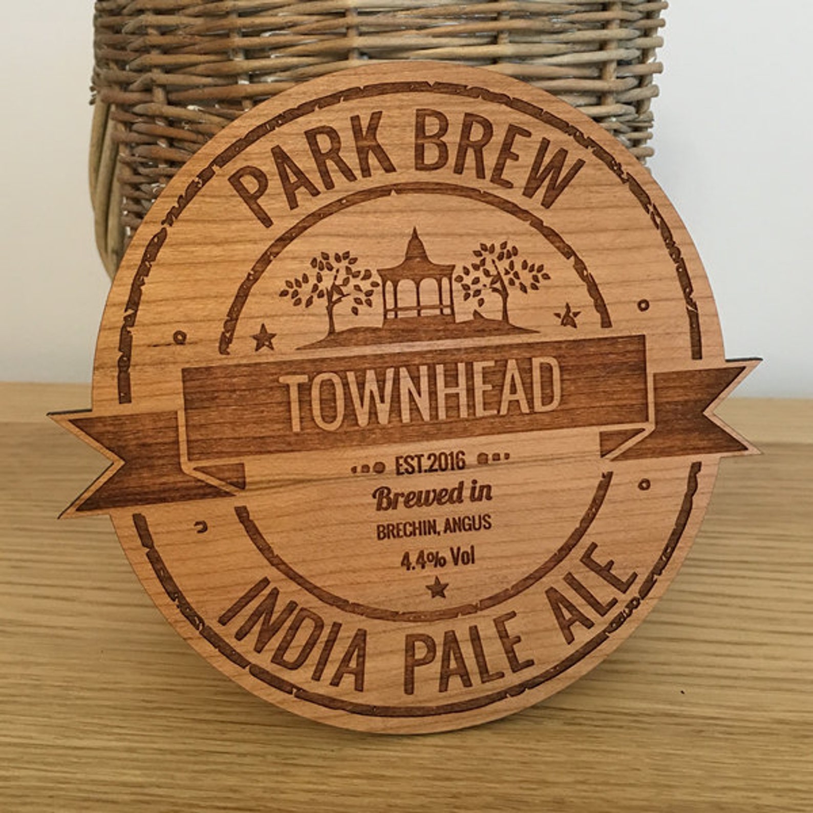 Wooden Bar Pump Clips Custom Personalised Wood Brewery Beer | Etsy