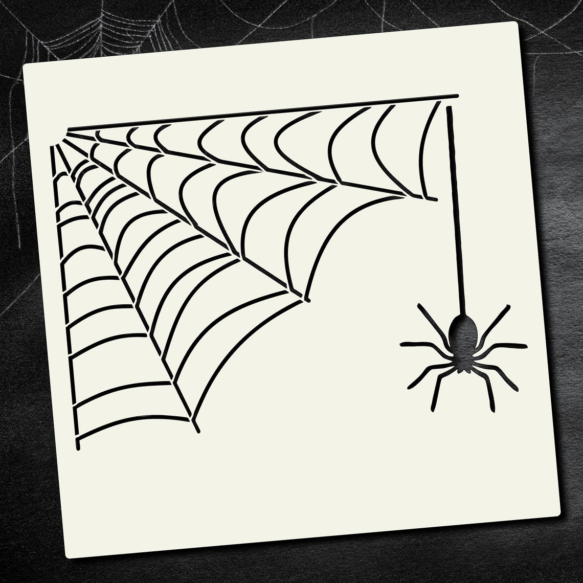 Large Spider Web Stencil Spooky Halloween Spiders Web Stencils - Etsy