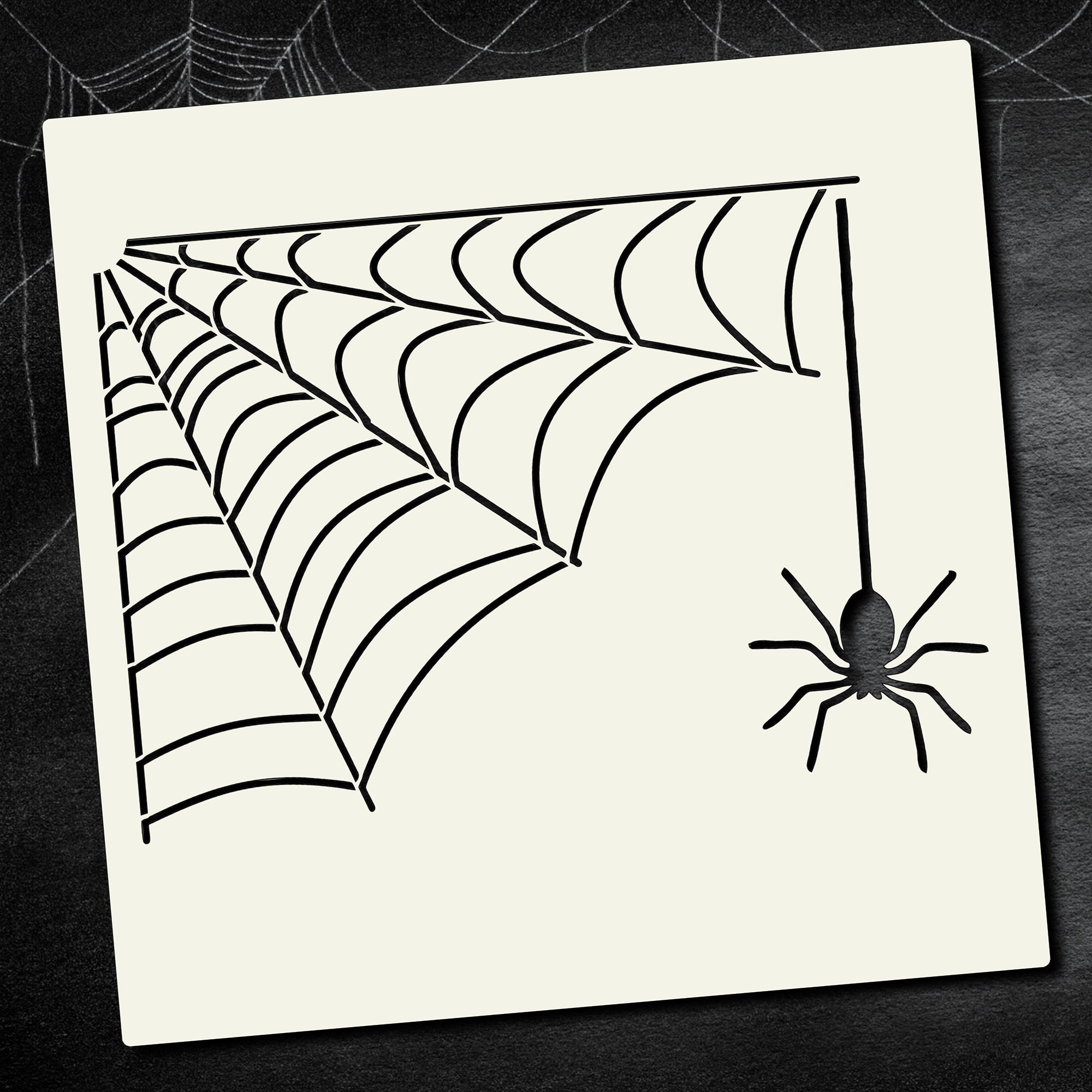 Large Spider Web Stencil Spooky Halloween Spiders Web Stencils - Etsy