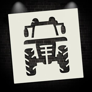 Tractor Stencils (set of 5), Tractor Stencil, Reusable Plastic Wall Stencils, Farm Tractors ...