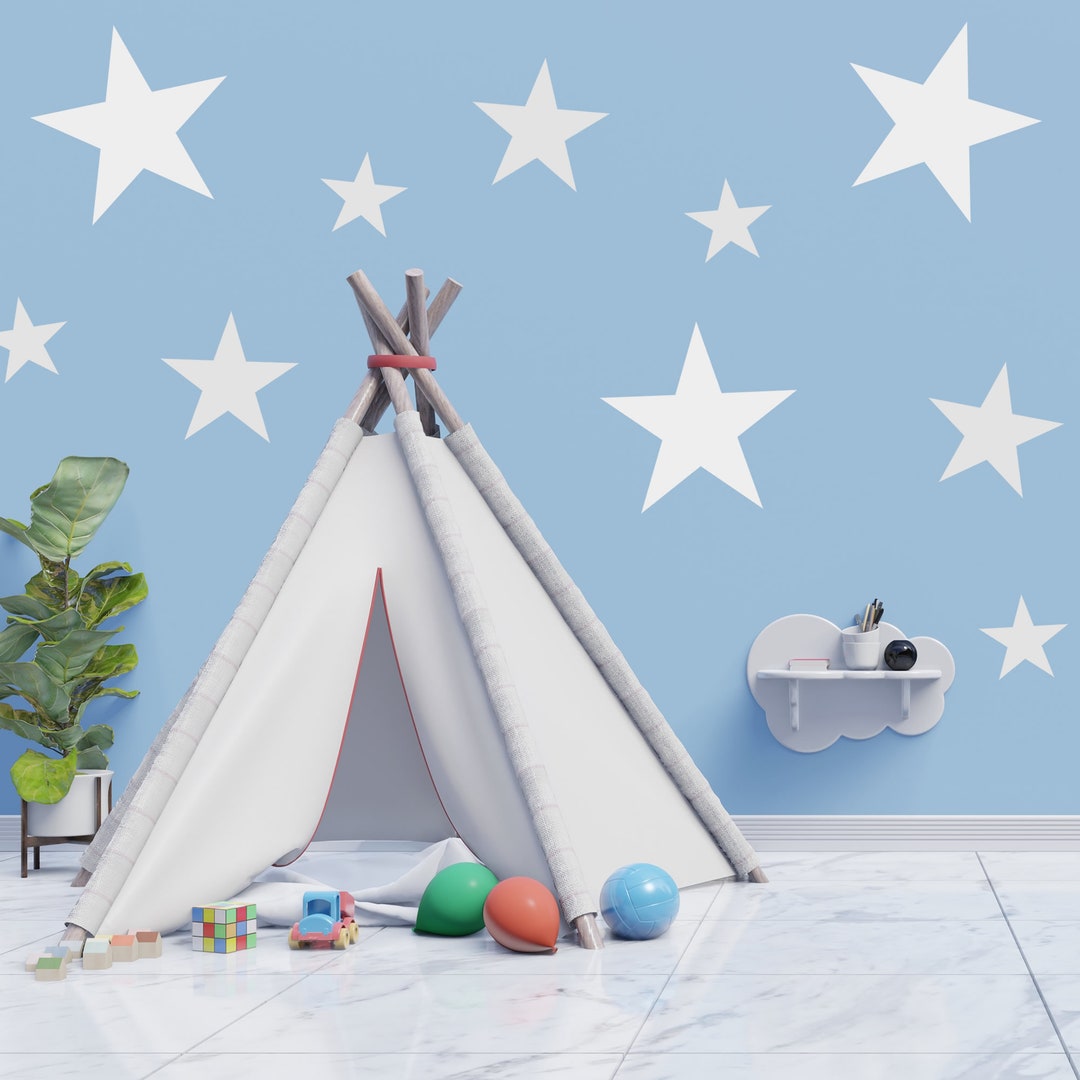 Star Shaped Wall Stencils, Stars Shape Plastic Stencil, Wall Art DIY ...