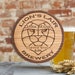Wooden Bar Pump Clips Custom Personalised Wood Brewery Beer Ale Craft ...