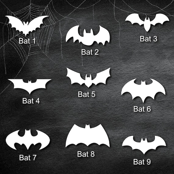Halloween Stencils Bats