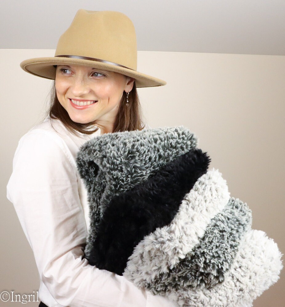 Knitted Snood, Brown/white Snood, Snood for Women, Snood, Polyester ...