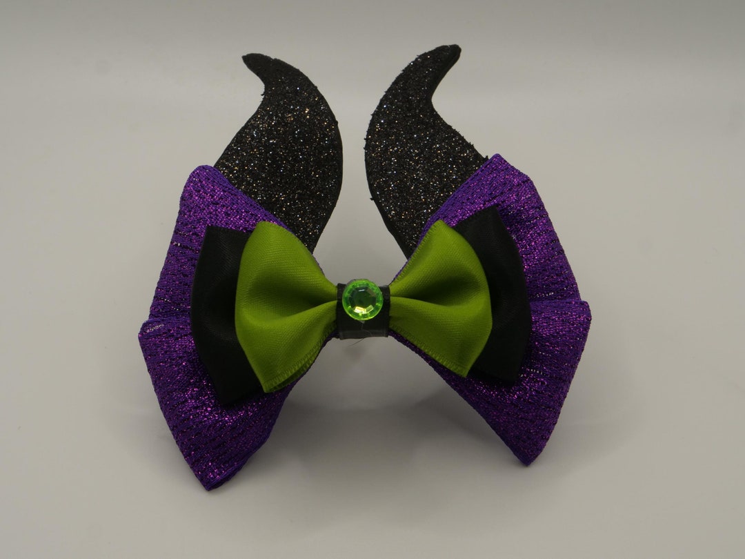 Maleficent Evil Fairy Inspired Boutique Bow - Etsy
