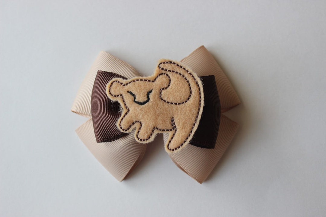 Simba Lion Cub King Inspired Bow - Etsy