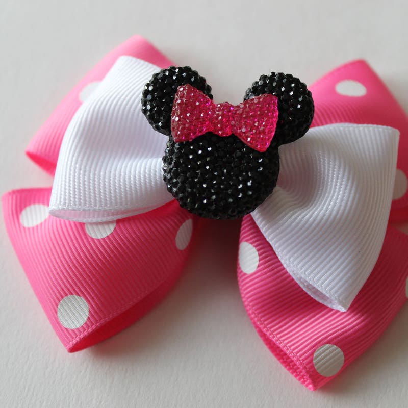 Minnie Mouse Bow - Etsy