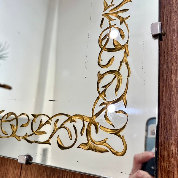 Eglomise Mirror - Etsy