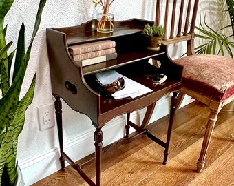 Antique Small Wood Table - Etsy