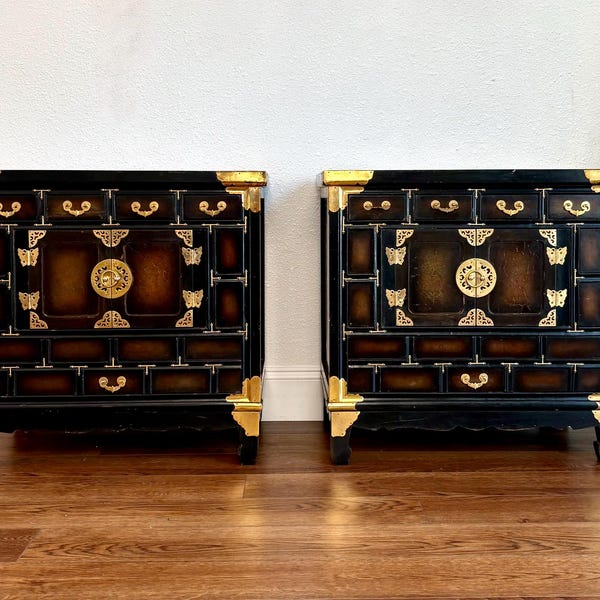 Tansu Nightstand - Etsy
