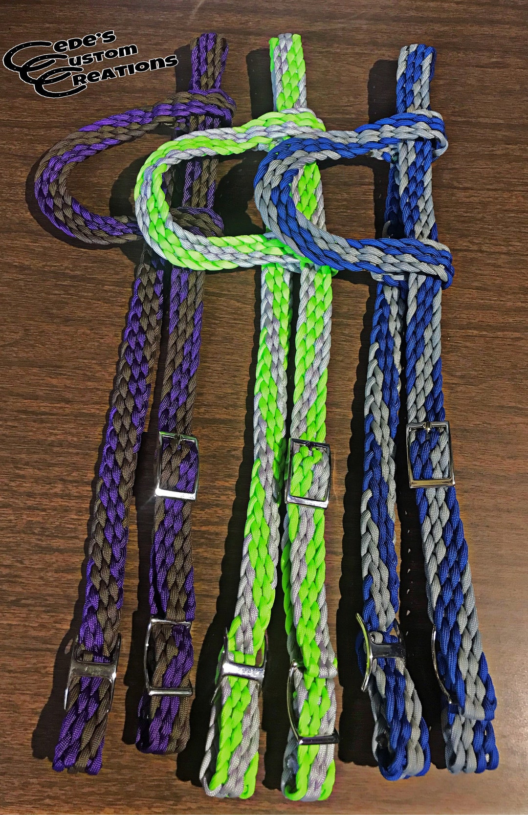 Cob Size Braided Paracord Headstall,custom Braided Horse Tack,custom ...