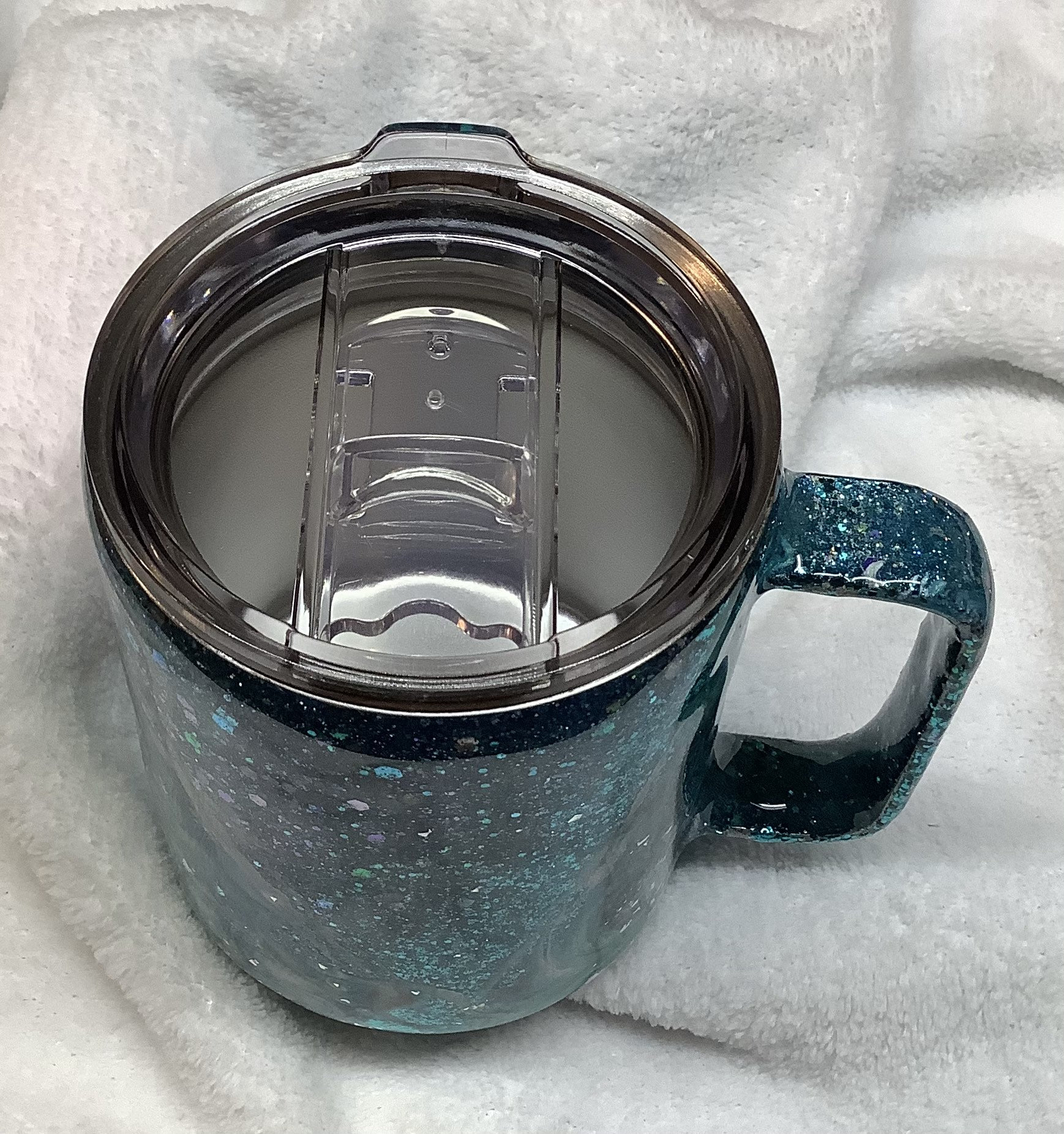 12 Oz Glitter Epoxy Coffee Mug,coffee Cup,glitter Tumbler,epoxy Tumbler ...
