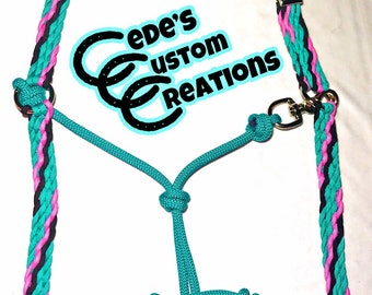 Pink Rope Halter - Etsy