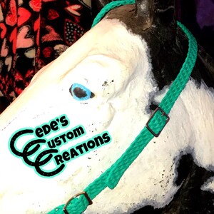 Cob Size Braided Paracord Headstall,custom Braided Horse Tack,custom ...