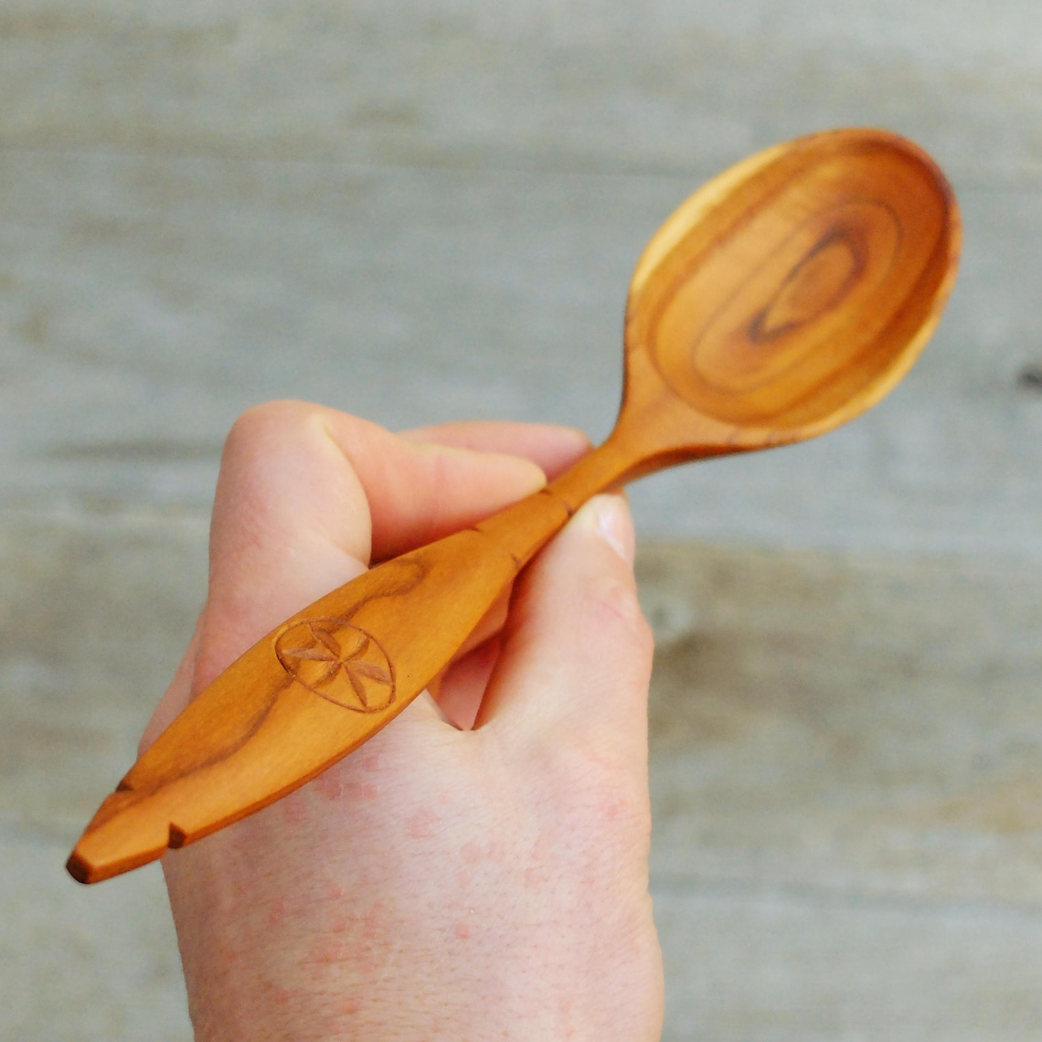 Louche en bois louche bois fait à la main louche à la main - Etsy France