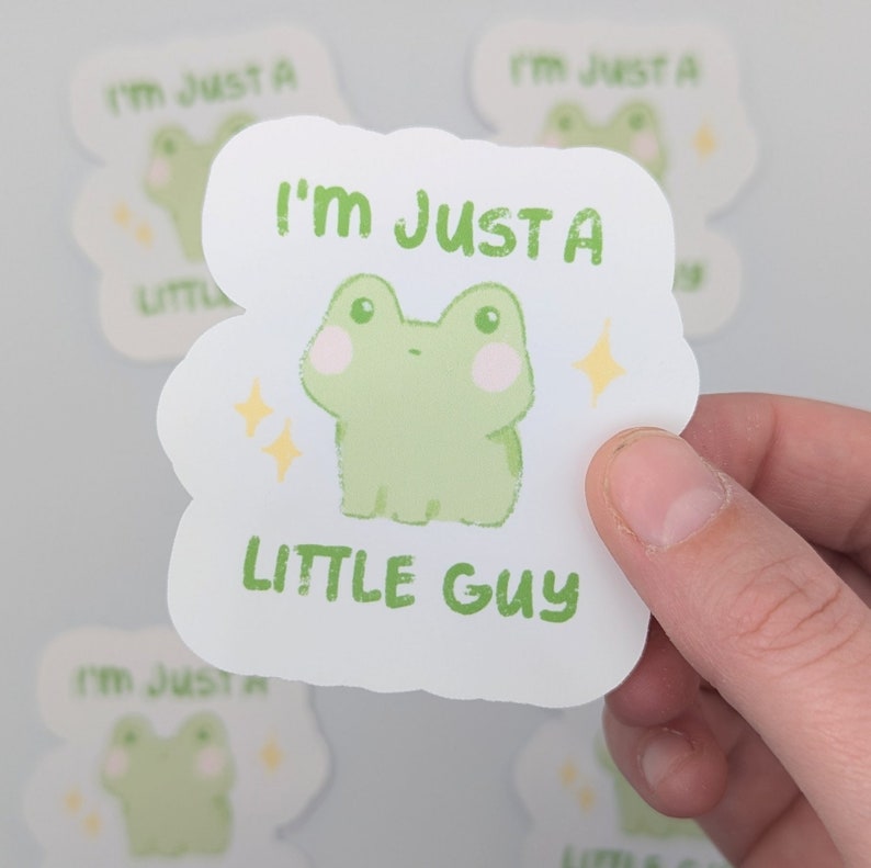 I'm Just a Little Guy Sticker - Etsy