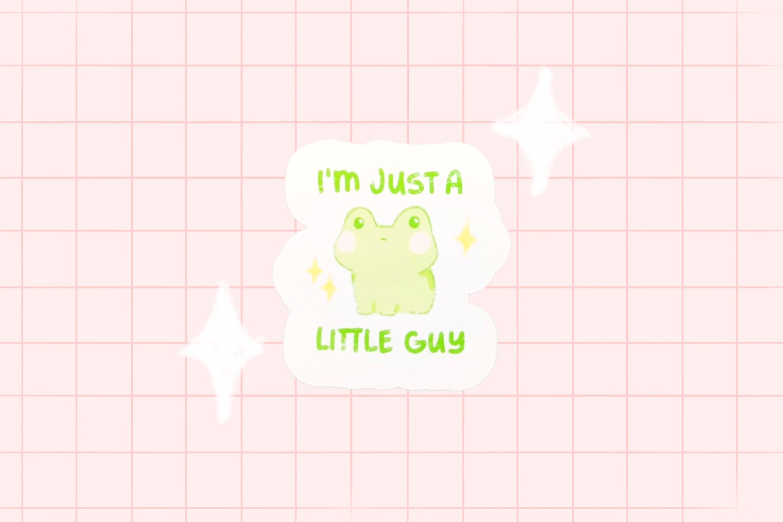 I'm Just a Little Guy Sticker - Etsy