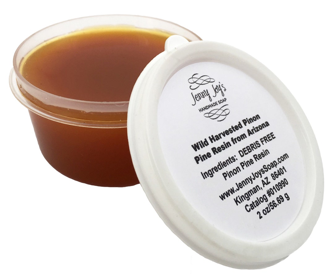 Pinon Pine Resin Gum Rosin DEBRIS Free Sap for Beeswax Food Wrap Pine ...