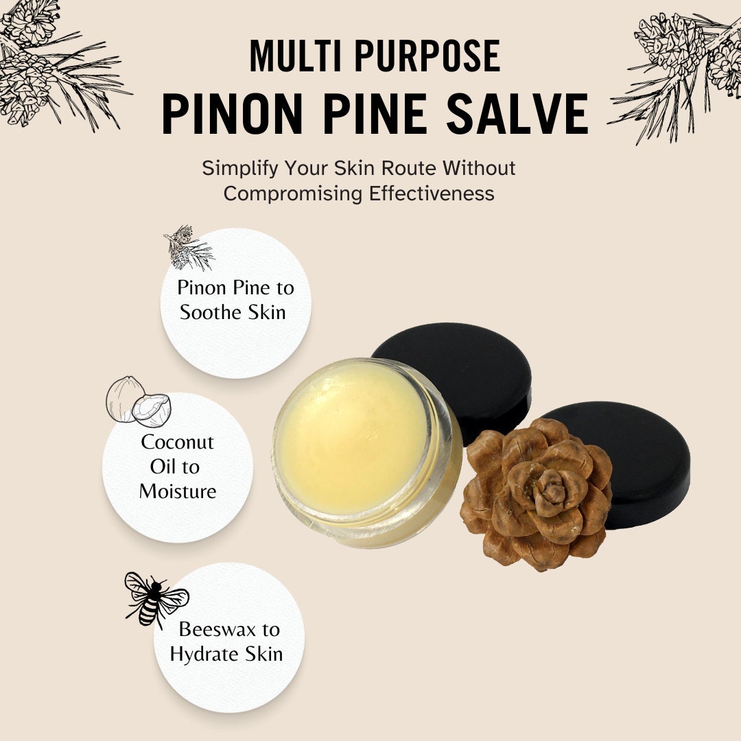 Pinon Pine Salve/all Purpose/100% Natural Skincare/hand Balm/herbal ...