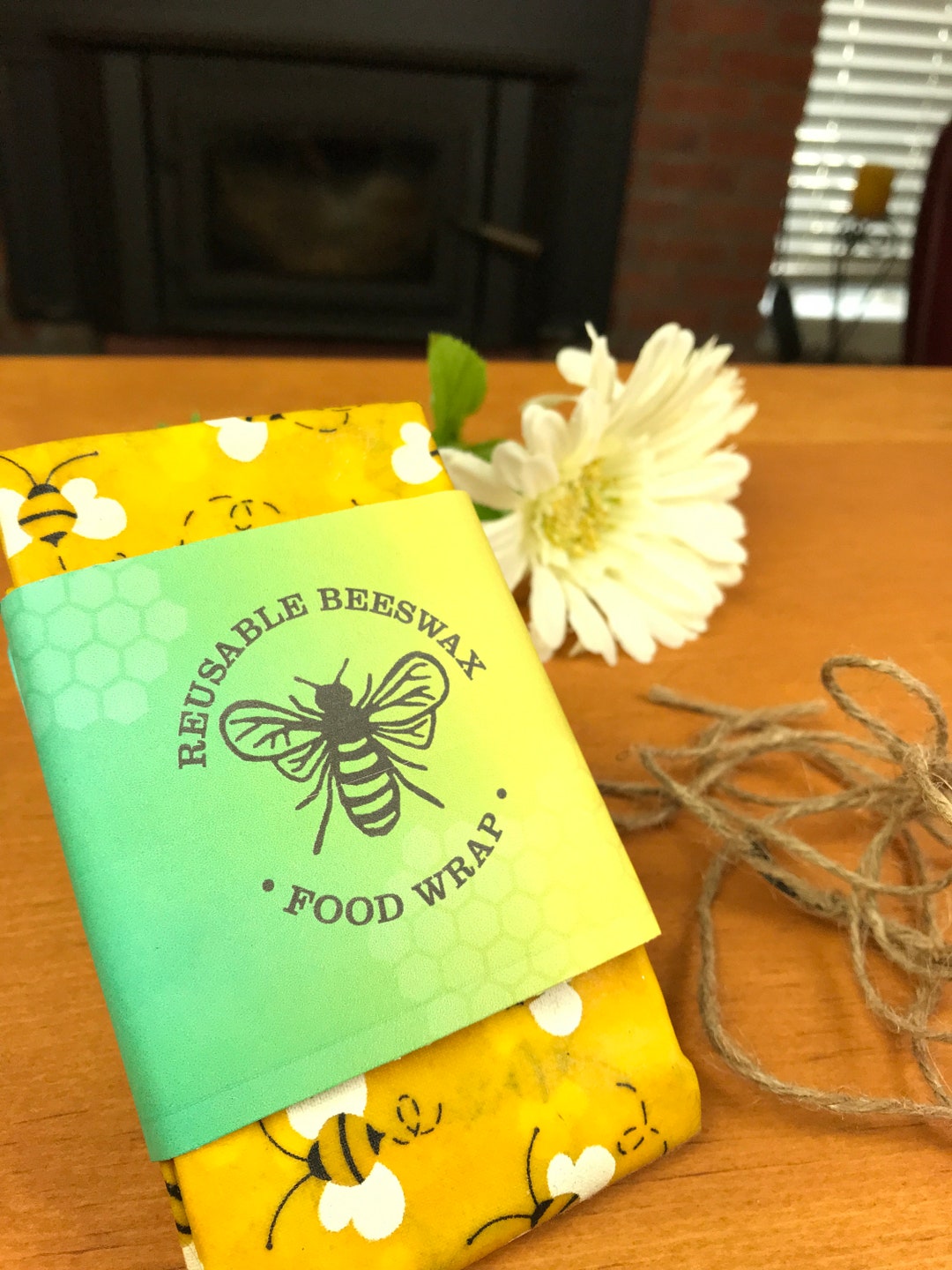 Beeswax Wraps Label Template Gift Tag Make Your Own Wrap Around Cigar ...